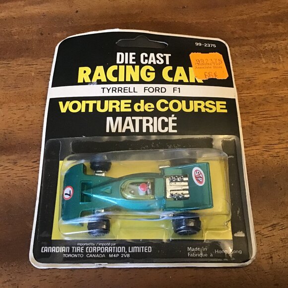 Other | Vintage Rare Sealed Die Cast Racing Car Tyrrell Ford F1 Made In ...